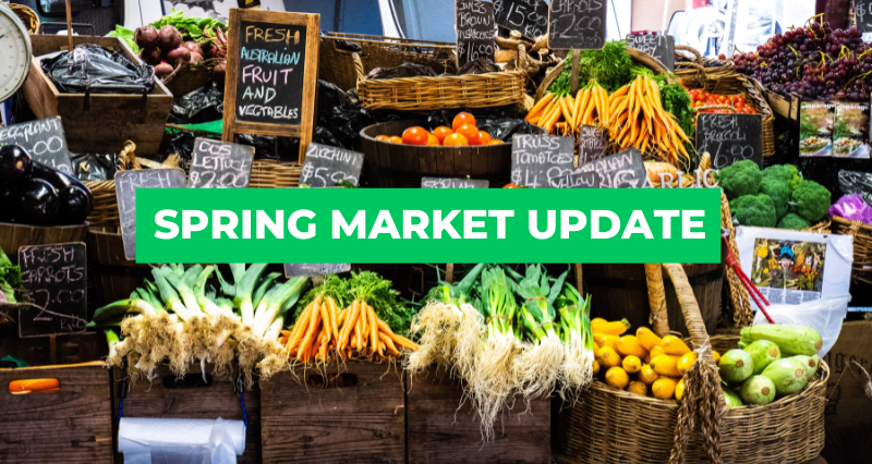 Refresh your menu this spring with what's in season.